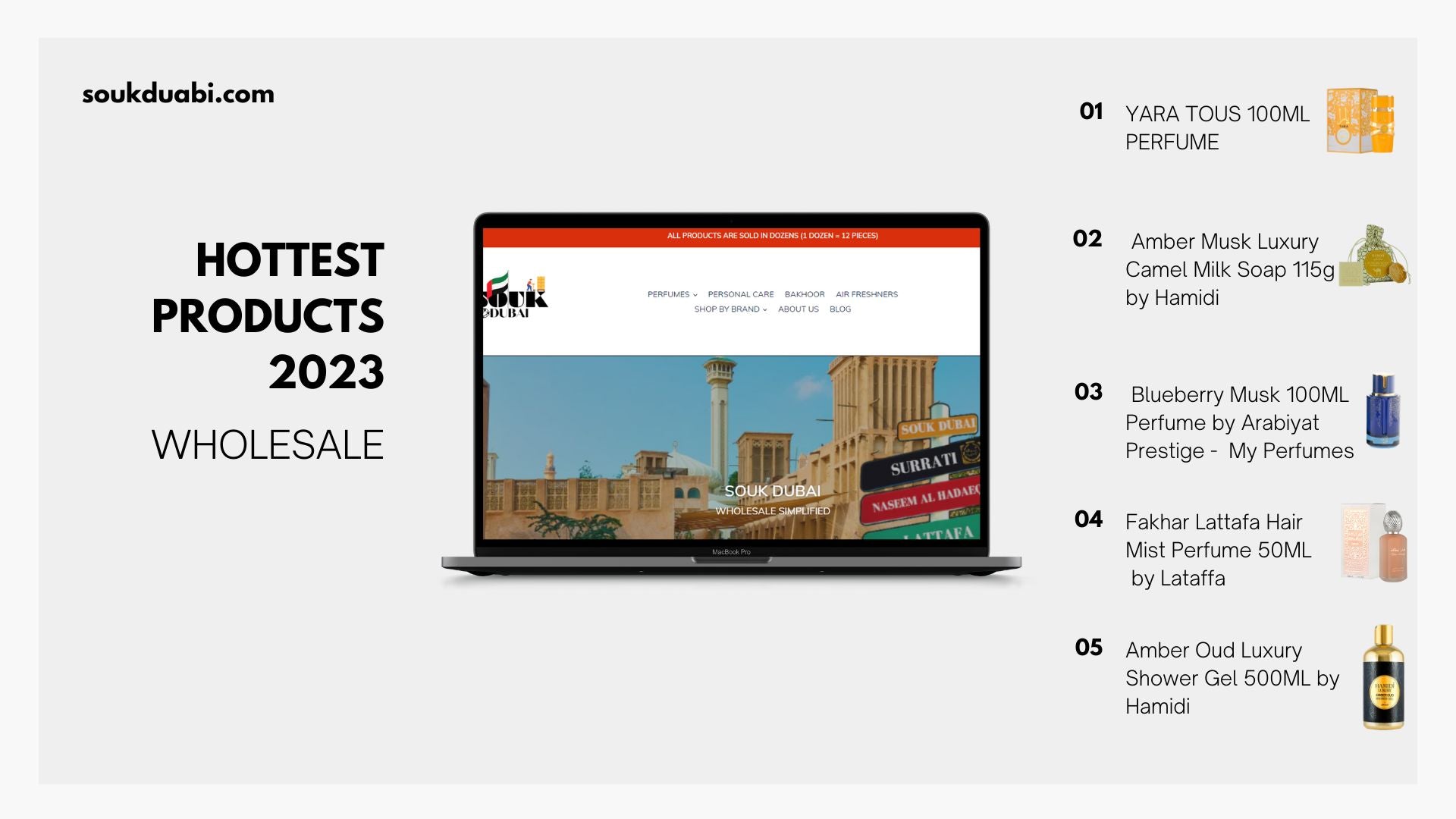 Most Demanded UAE Products as of 2023 – SOUK DUBAI